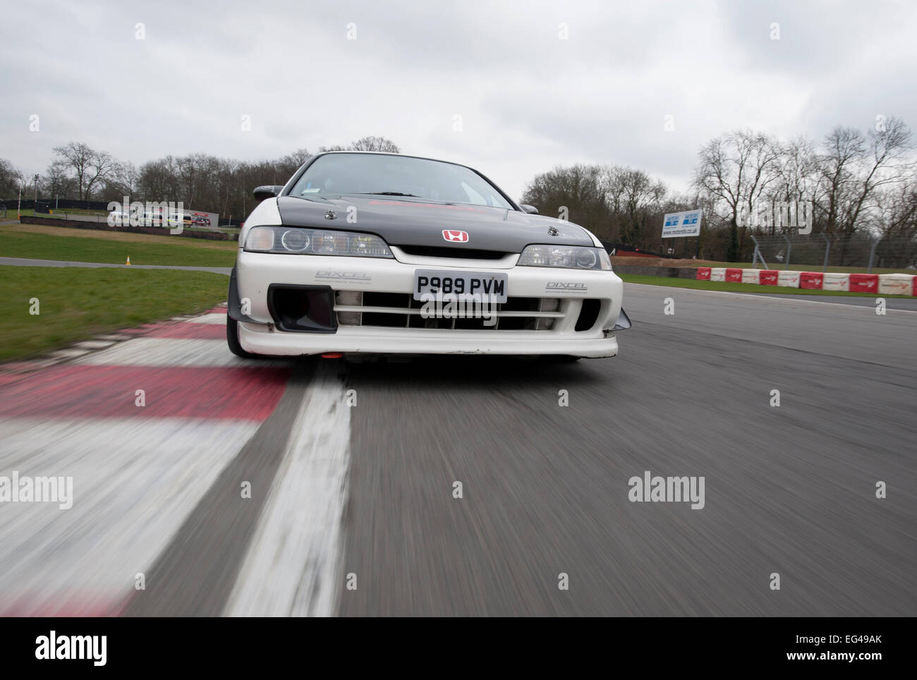 1996 Honda Integra racing car Stock Photo - Alamy