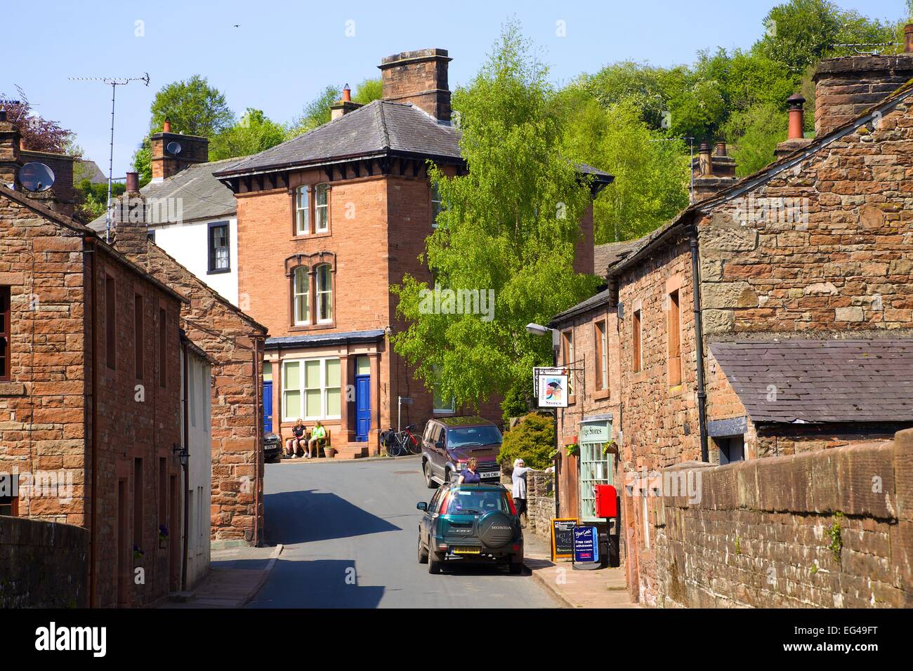 Kirkoswald Eden Valley Cumbria England High Resolution Stock ...