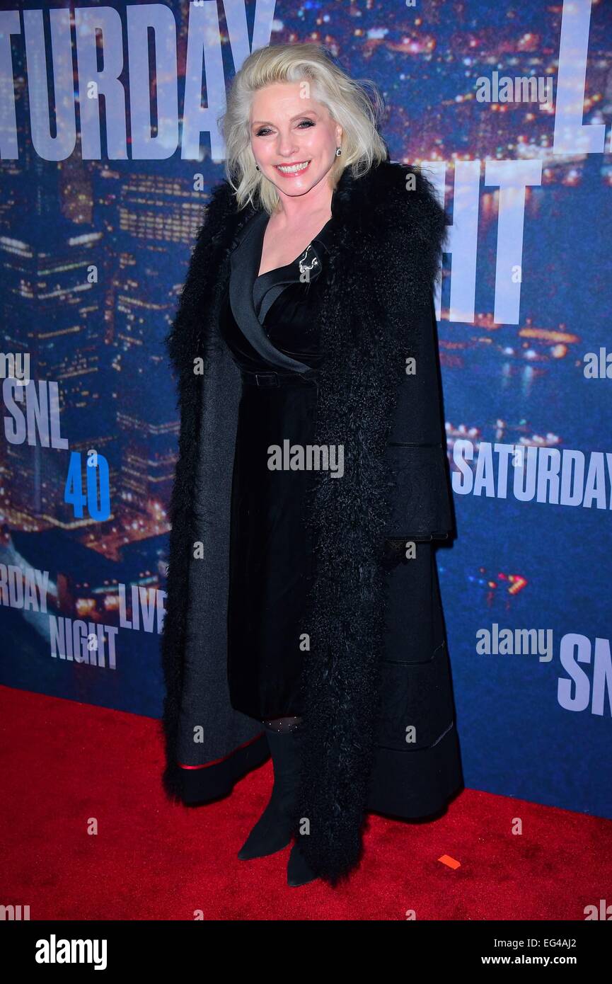 New York, NY, USA. 15th Feb, 2015. Debbie Harry at arrivals for ...