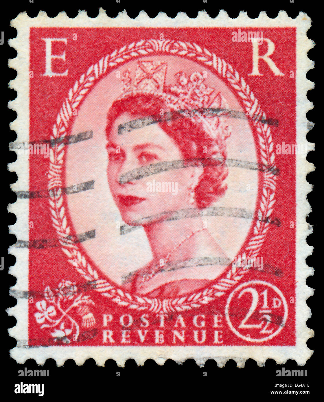 UNITED KINGDOM - CIRCA 1952: A stamp printed in Great Britain (England ...