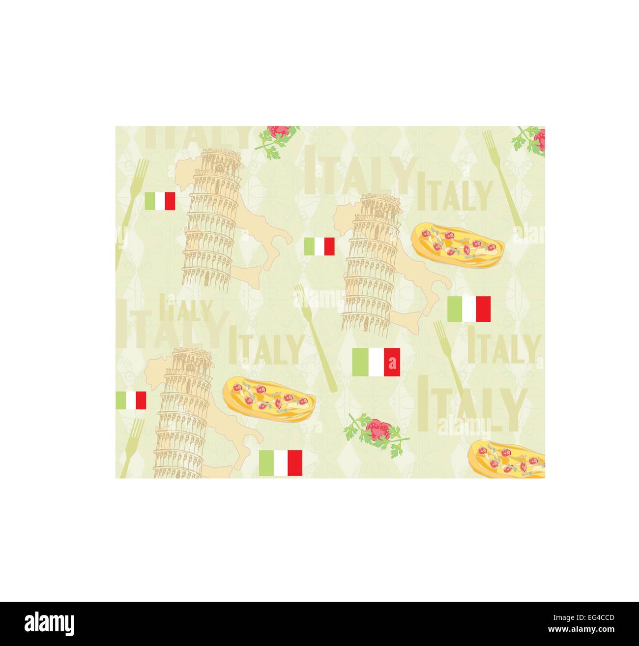 Pisa sights Stock Vector Images - Alamy