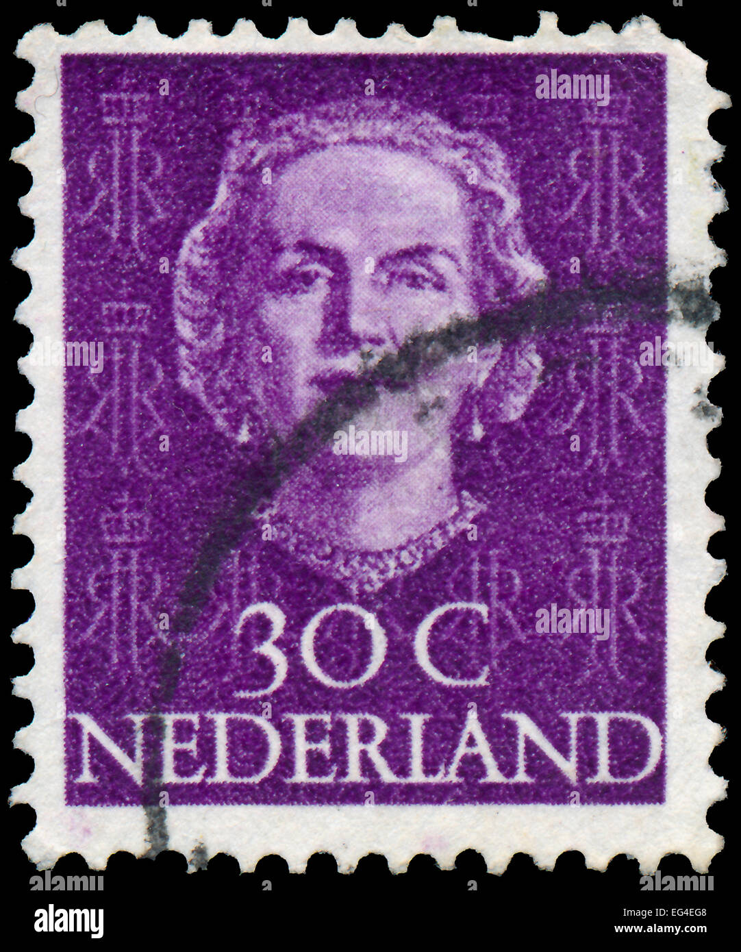 NETHERLANDS - CIRCA 1949: A stamp printed in Netherlands, shows ...