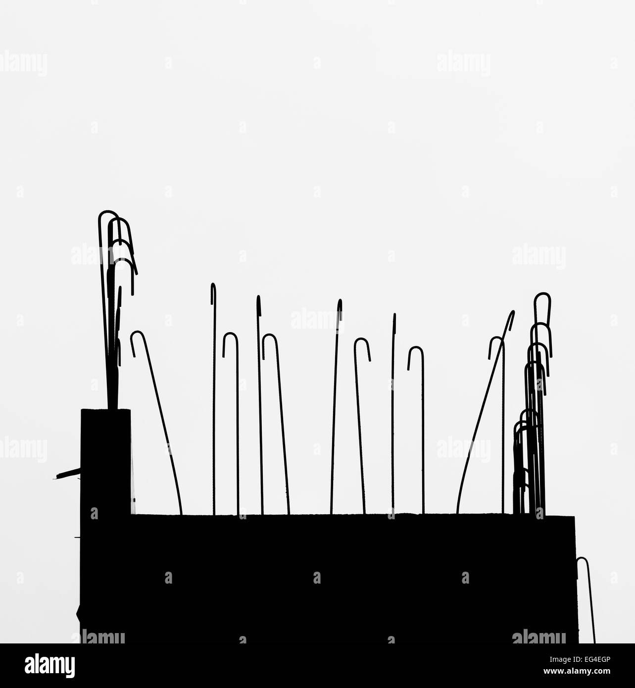 Building silhouette silhouettes hi-res stock photography and images - Alamy