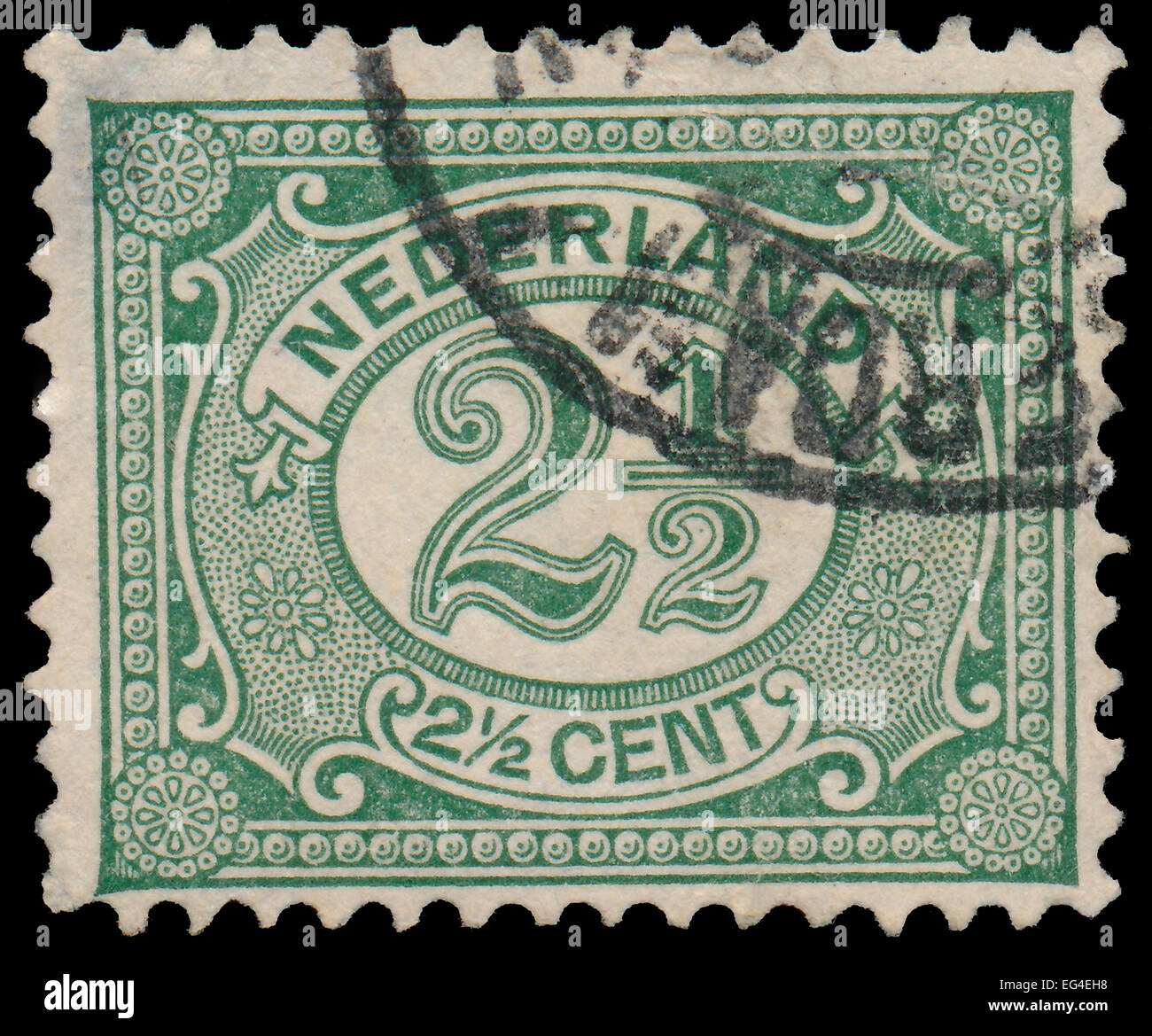 NETHERLANDS - CIRCA 1899: A stamp printed in the Netherlands, shows the ...