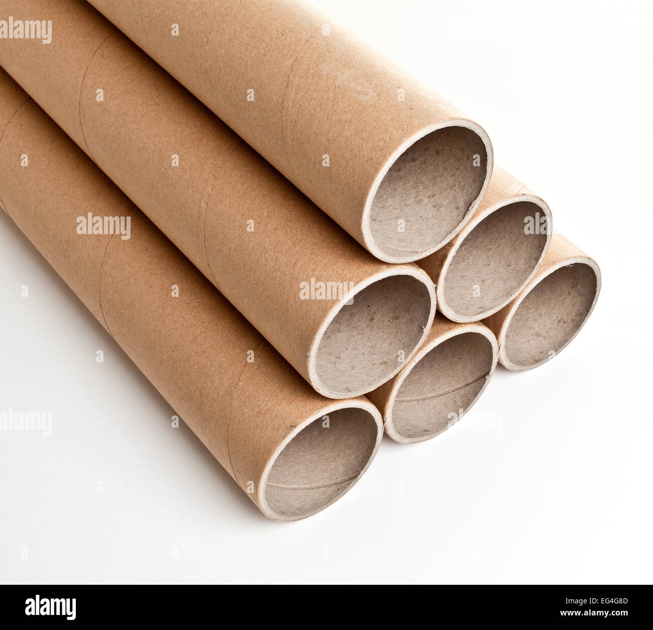detail of classic cardboard pipe Stock Photo - Alamy