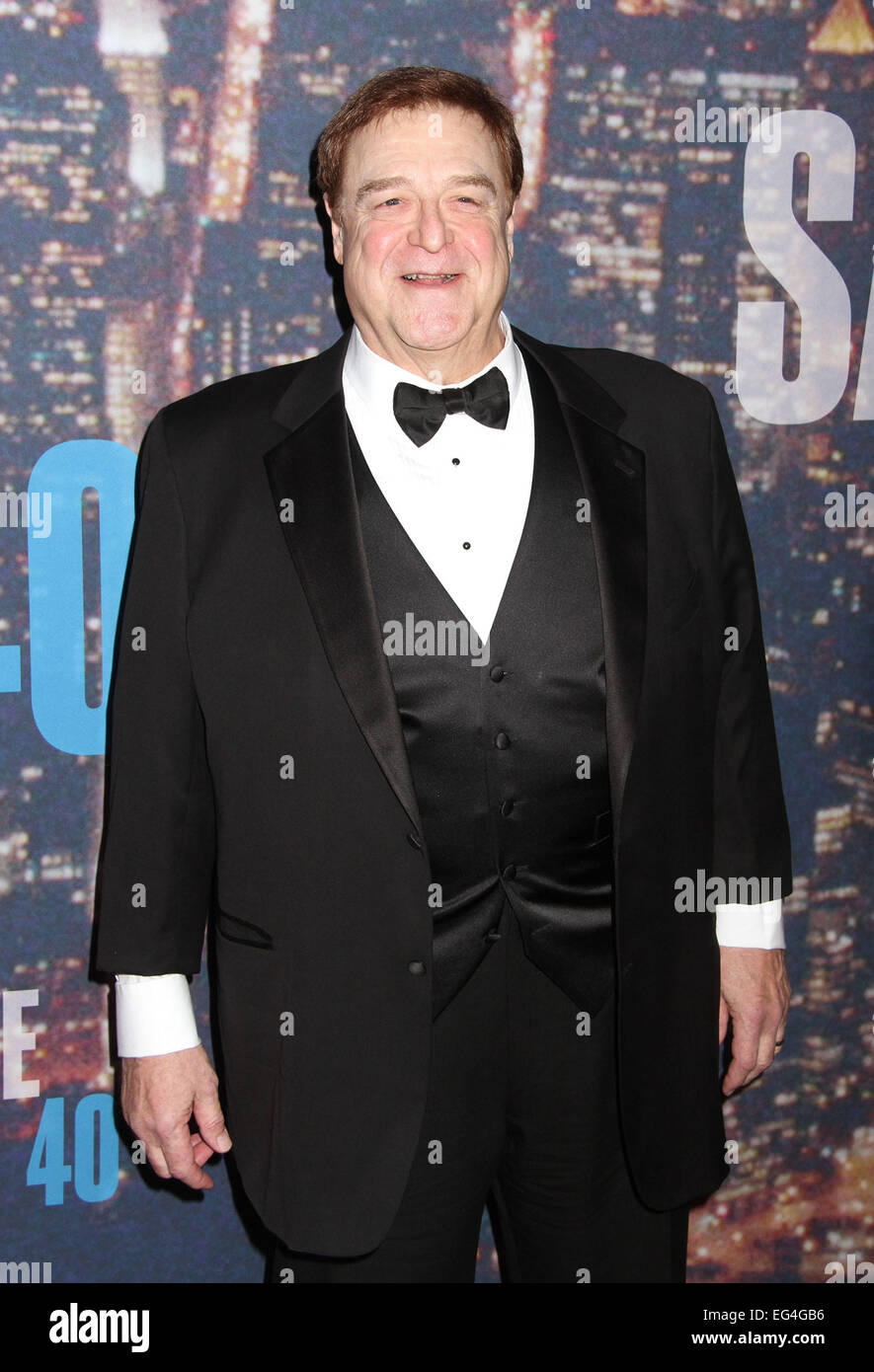 New York, New York, USA. 15th Feb, 2015. Actor JOHN GOODMAN attends the ...
