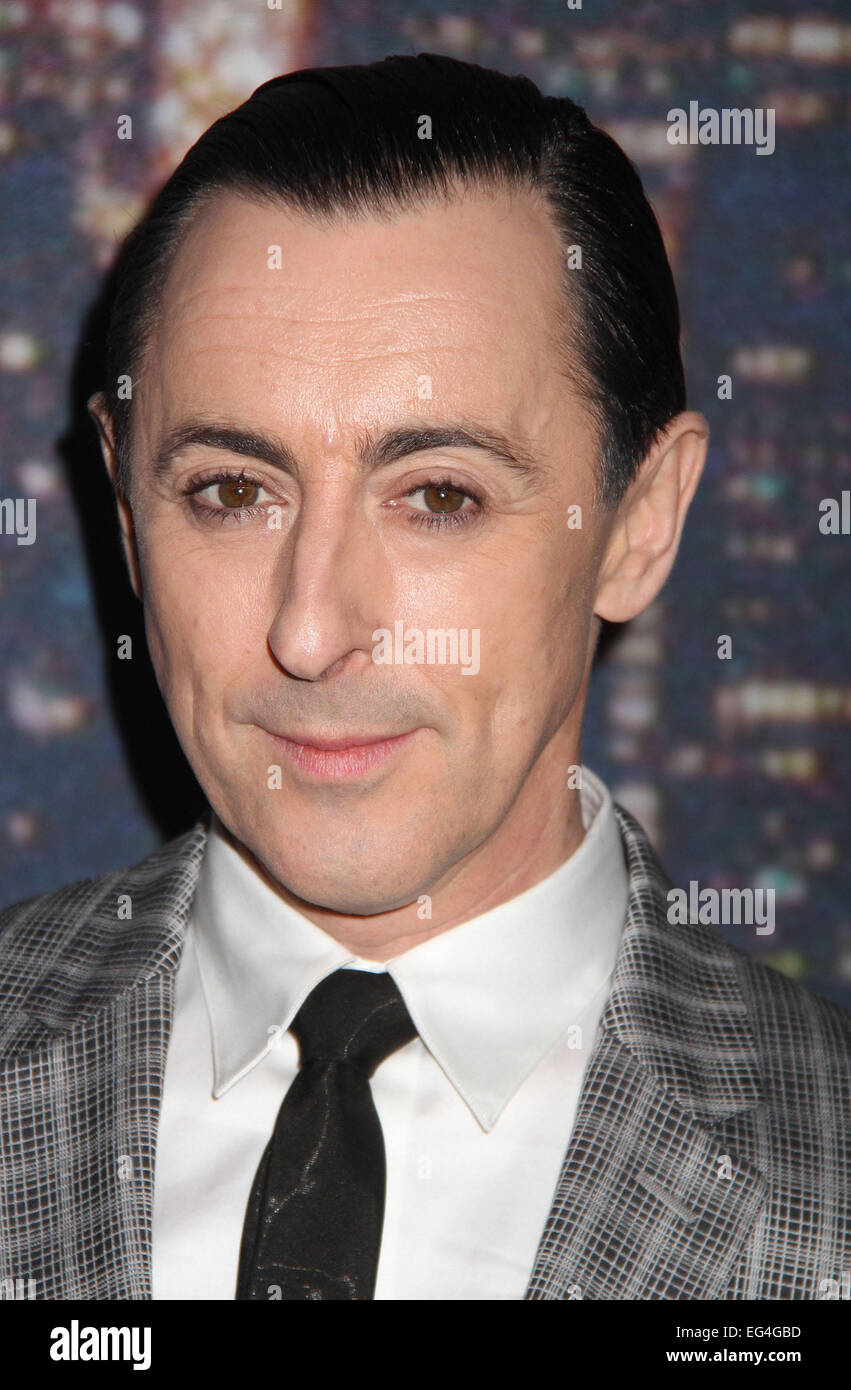 New York, New York, USA. 15th Feb, 2015. Actor ALAN CUMMING attends the ...