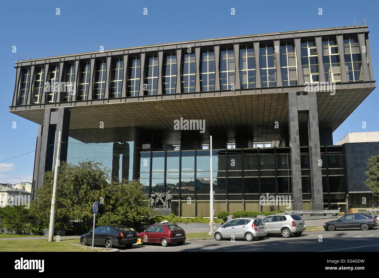 extension of National Museum Prague Czech Republic Stock Photo - Alamy