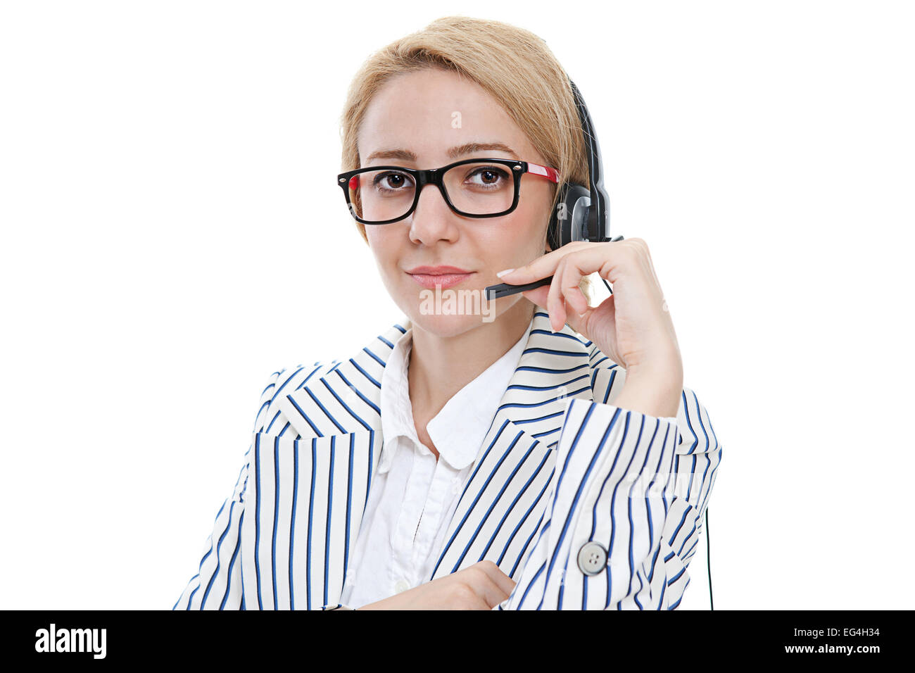 Customer Care Executive High Resolution Stock Photography and Images ...