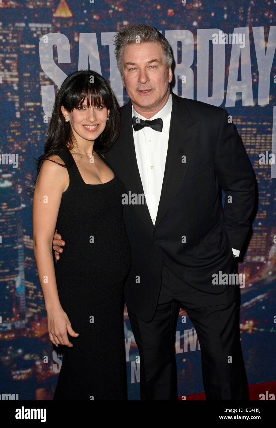 Alec Baldwin, Hilaria Thomas Baldwin at arrivals for Saturday Night ...