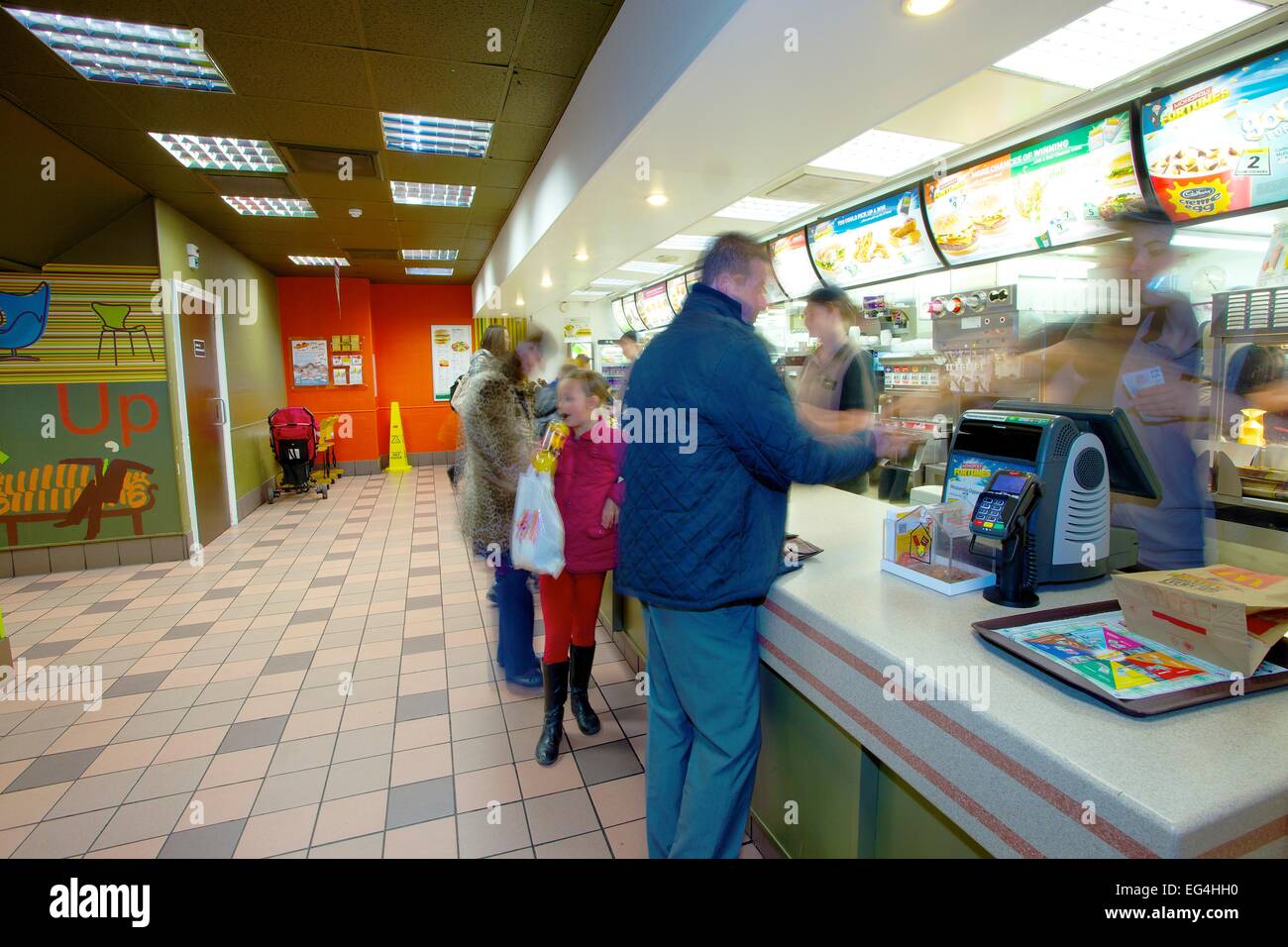 Mcdonalds Counter High Resolution Stock Photography and Images - Alamy