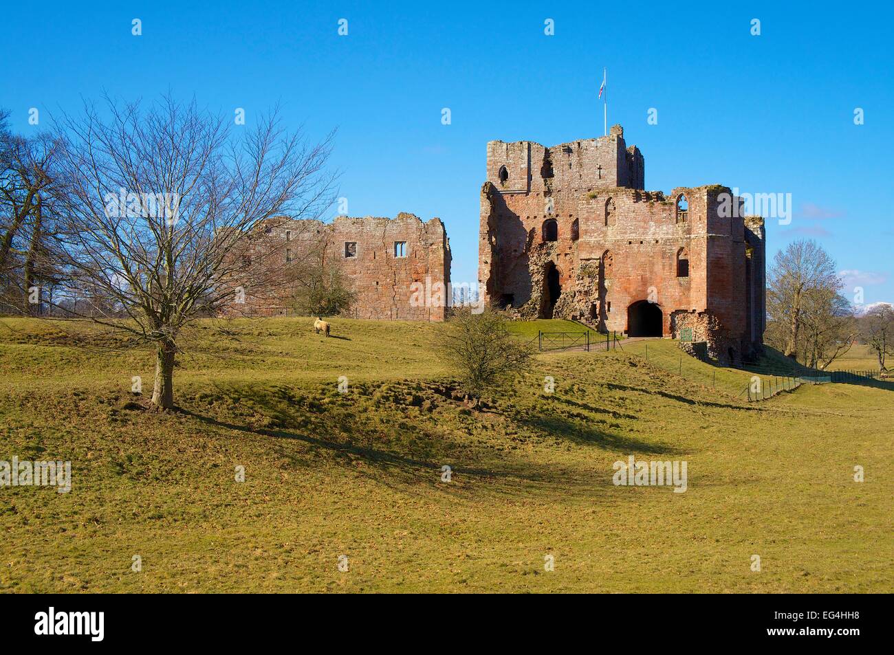 Brougham Castle near Penrith, Cumbria, England, UK Stock Photo - Alamy