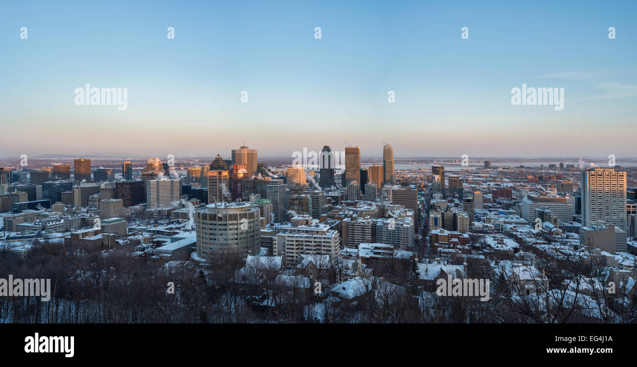 Montreal panorama hi-res stock photography and images - Alamy