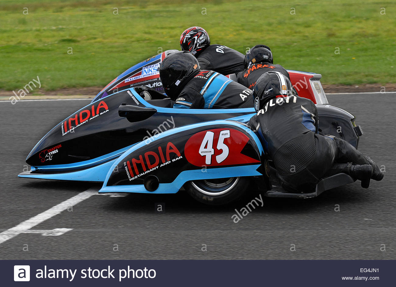 Motorbike Sidecar Racing Stock Photos & Motorbike Sidecar Racing Stock ...