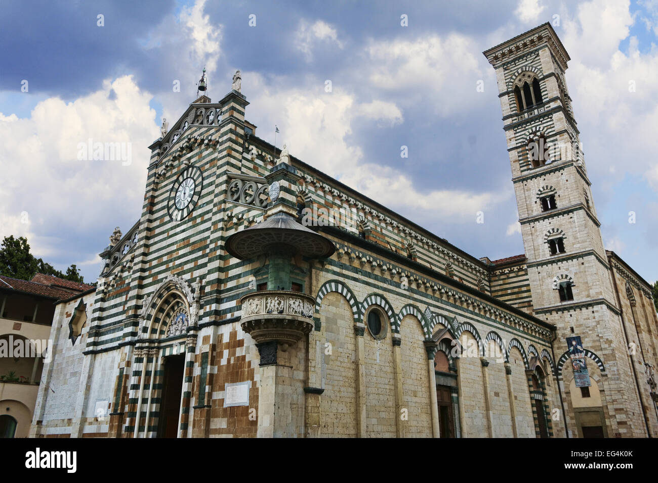 Saint stephan cathedral in prato hi-res stock photography and images ...