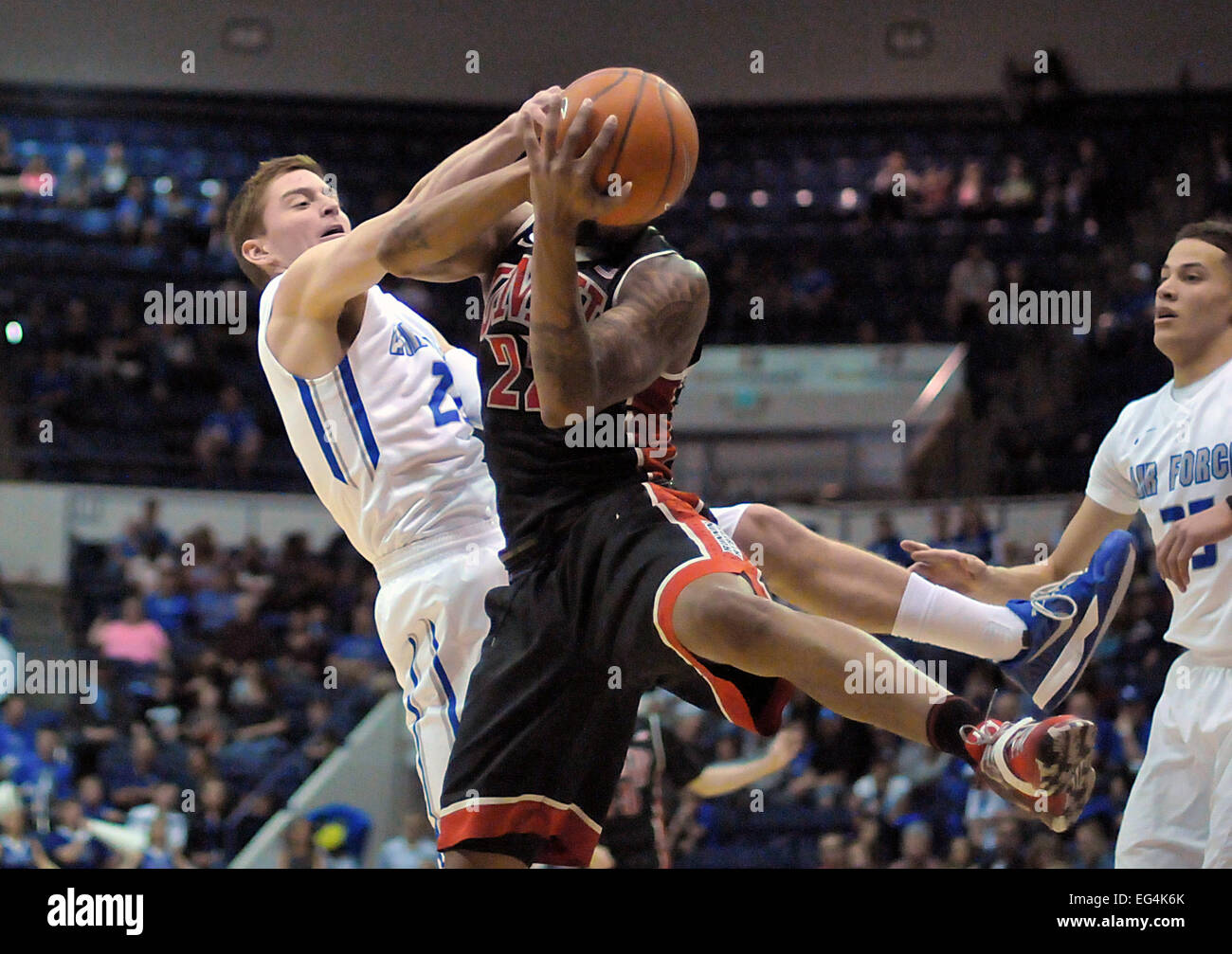 Colorado Springs, Colorado, USA. 14th Feb, 2015. Air Force guard, Max ...
