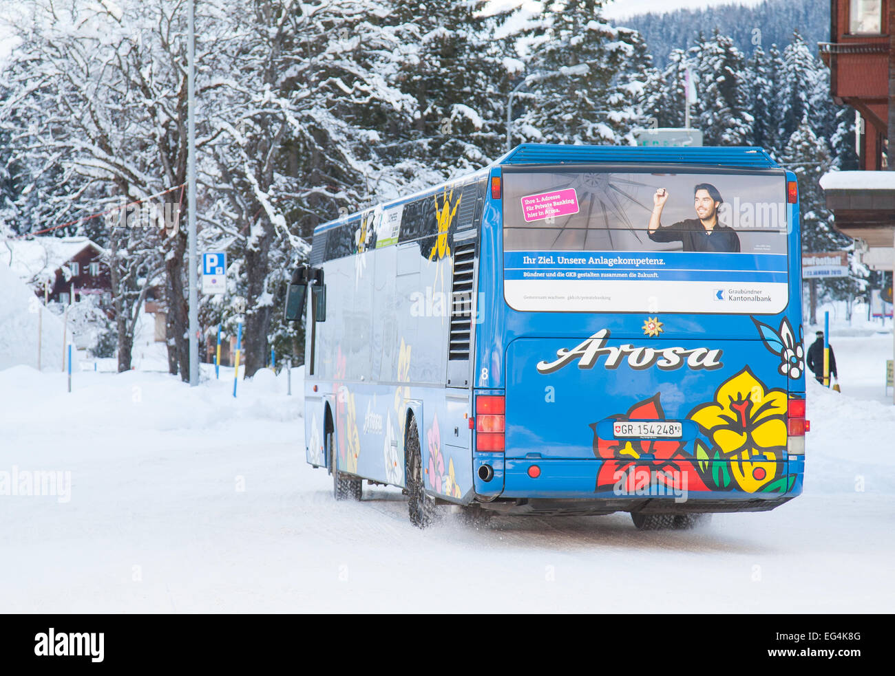 Snow chains bus hi-res stock photography and images - Alamy