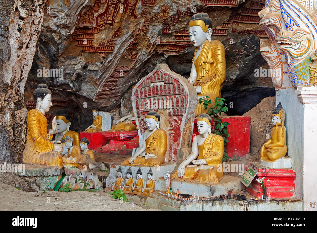 Cave myanmar hi-res stock photography and images - Alamy