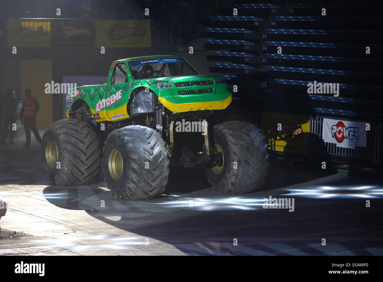 ISTANBUL, TURKEY - FEBRUARY 01, 2015: Monster Truck Extreme Revisited ...