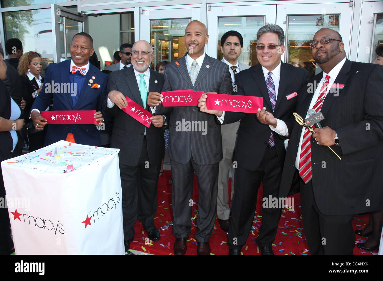 Macy's celebrates the grand opening of the new Bay Plaza store in the ...