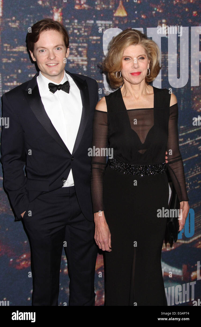 New York, New York, USA. 15th Feb, 2015. Actress CHRISTINE BARANSKI ...