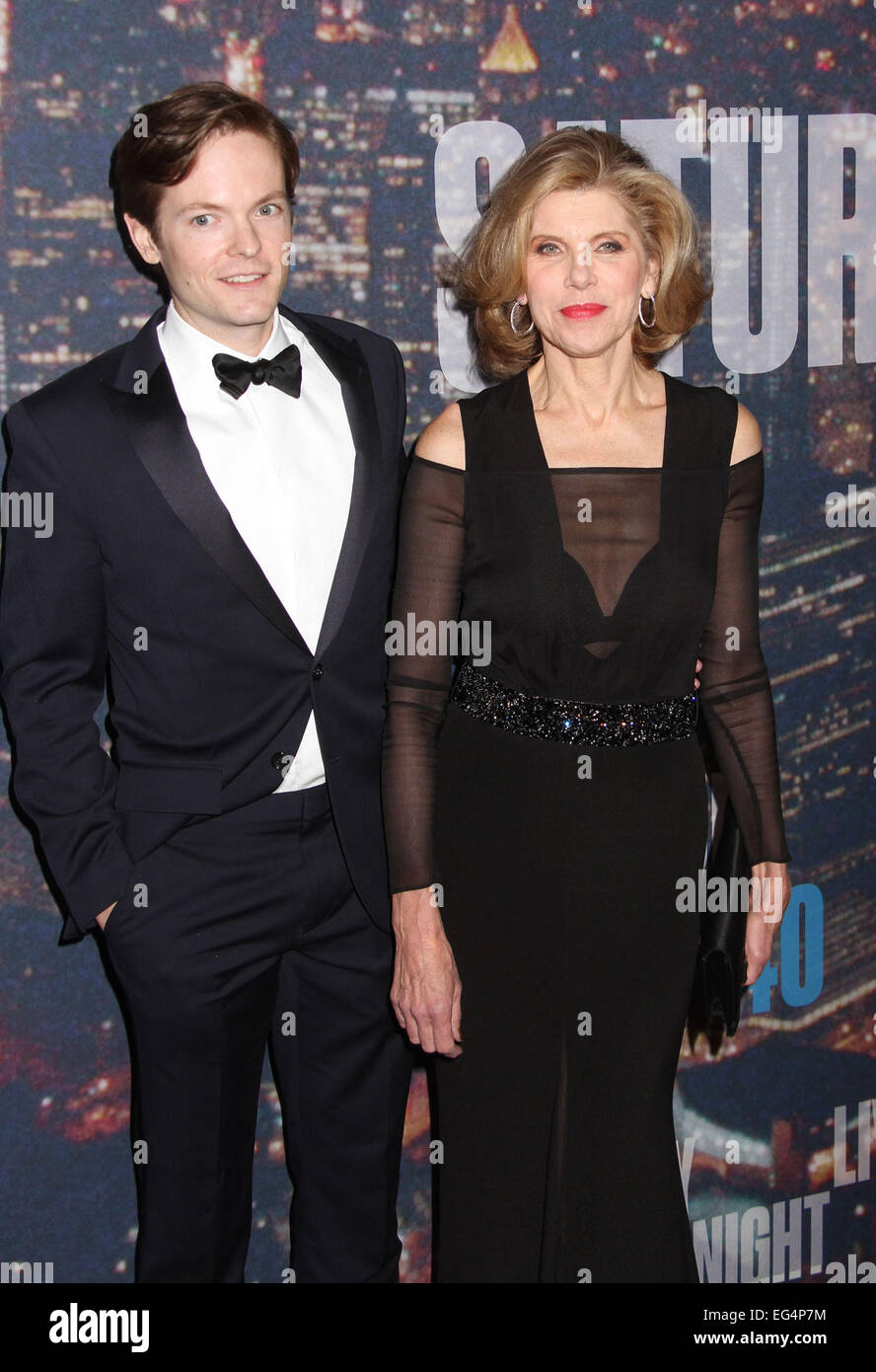 New York, New York, USA. 15th Feb, 2015. Actress CHRISTINE BARANSKI ...