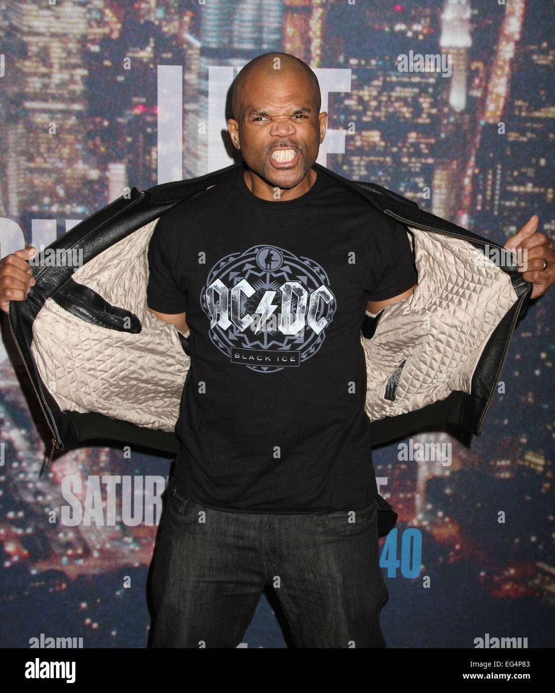 New York, New York, USA. 15th Feb, 2015. Hip hop artist DARYL ''DMC ...