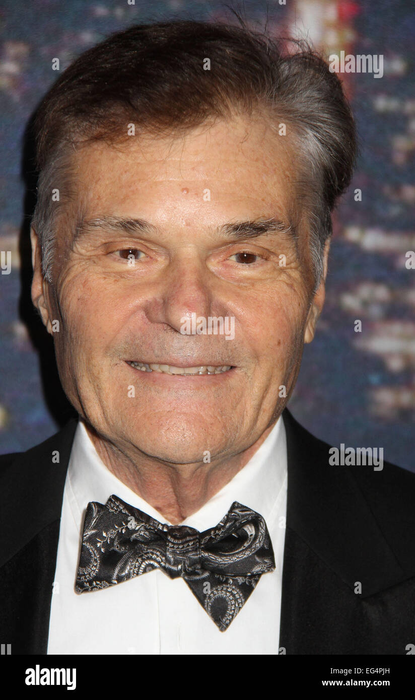 New York, New York, USA. 15th Feb, 2015. Actor FRED WILLARD attends the ...