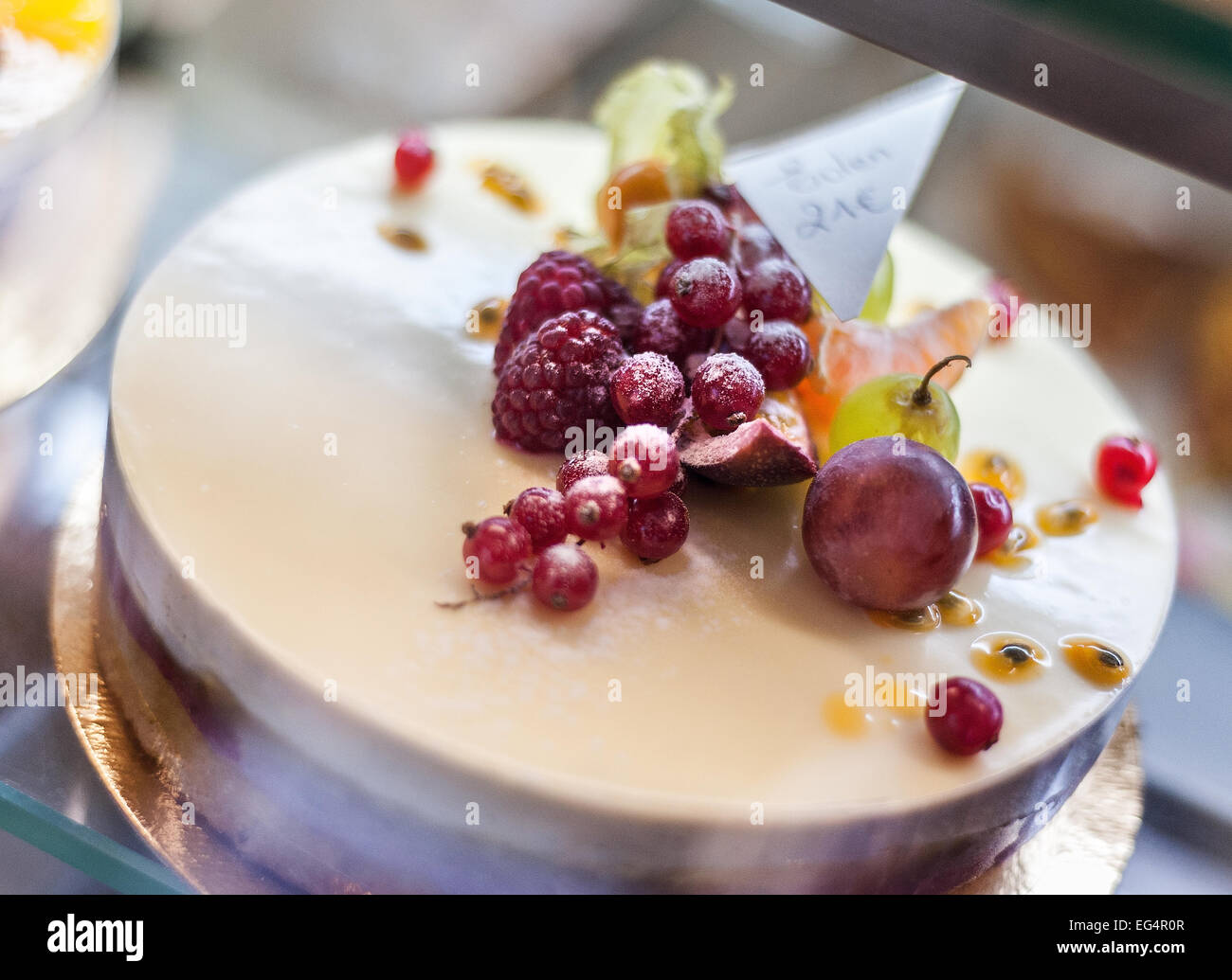 French pattisserie cake Stock Photo - Alamy