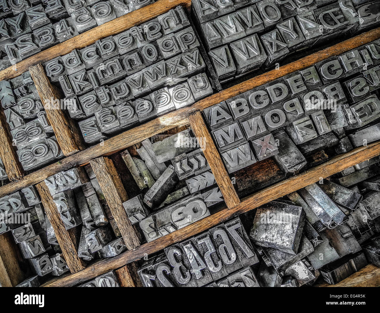 Lead type hi-res stock photography and images - Alamy