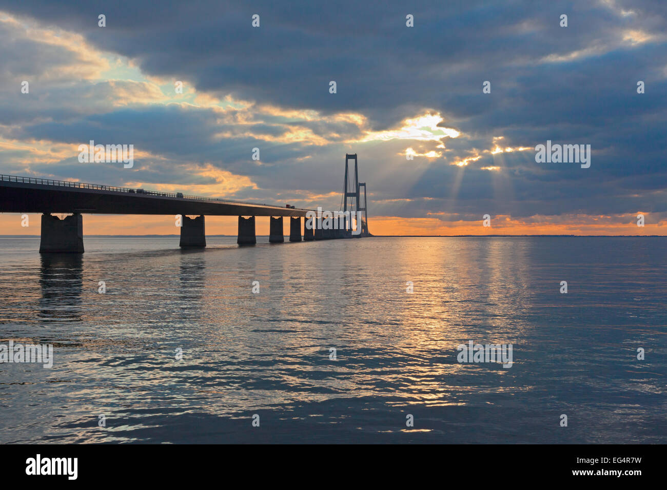 Storebaelt Bridge Stock Photos & Storebaelt Bridge Stock Images - Alamy
