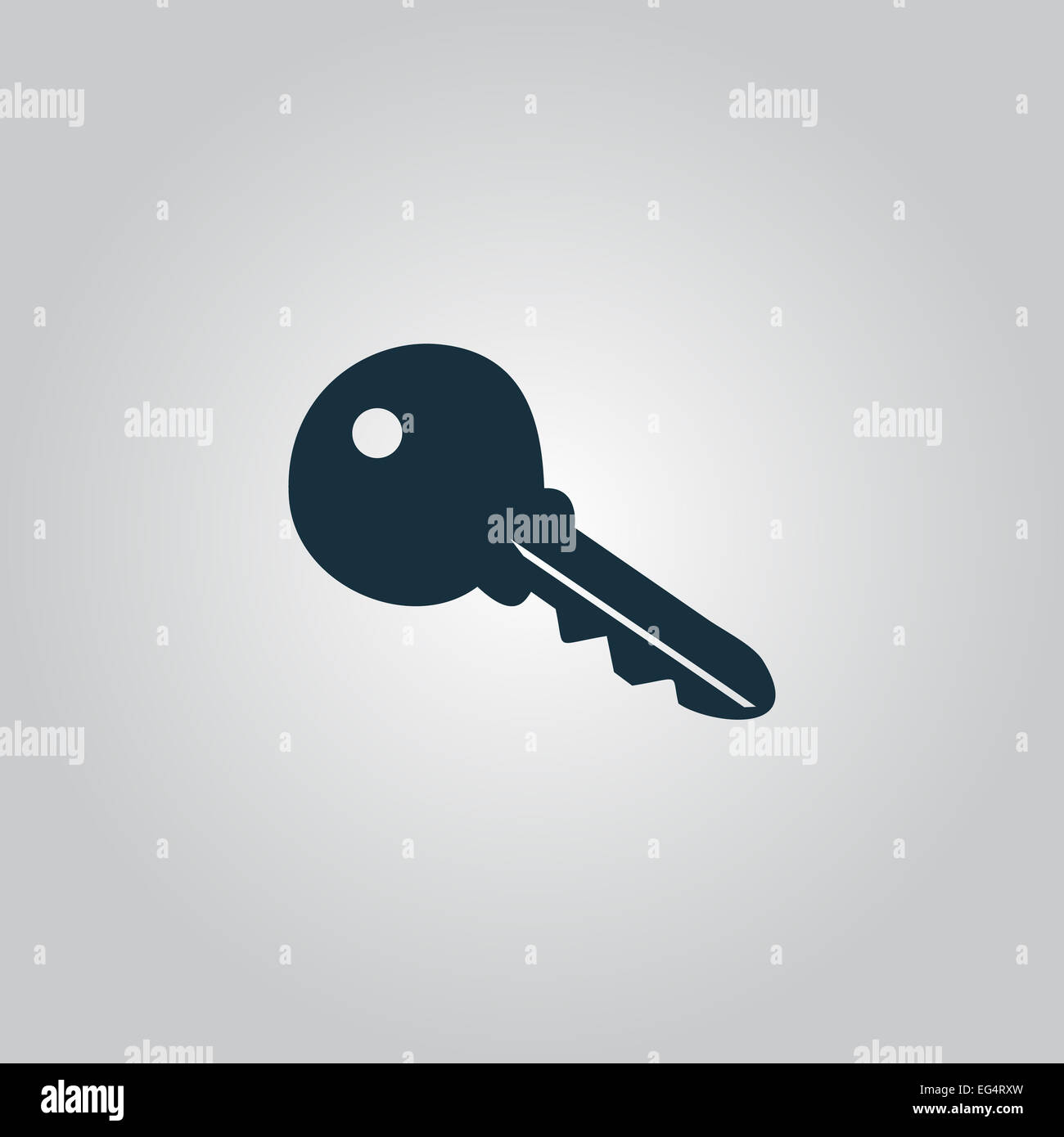 Key symbol isolated on background Stock Photo - Alamy