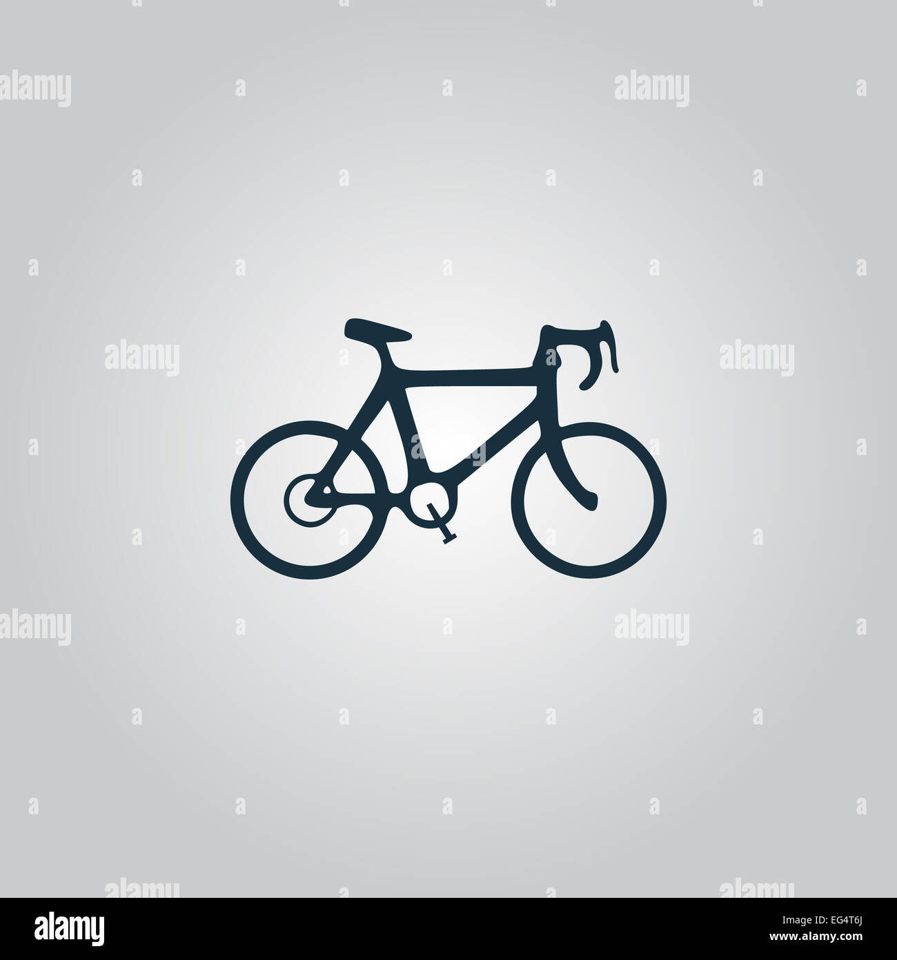 Bicycle icon outline vector hi-res stock photography and images - Alamy