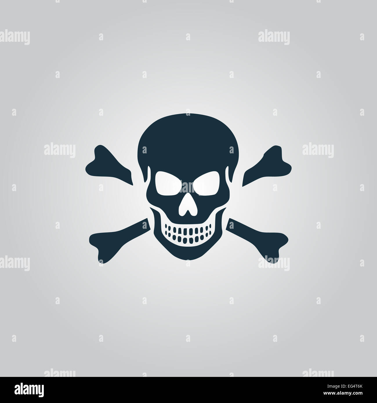 Skull and crossbones icon hi-res stock photography and images - Alamy