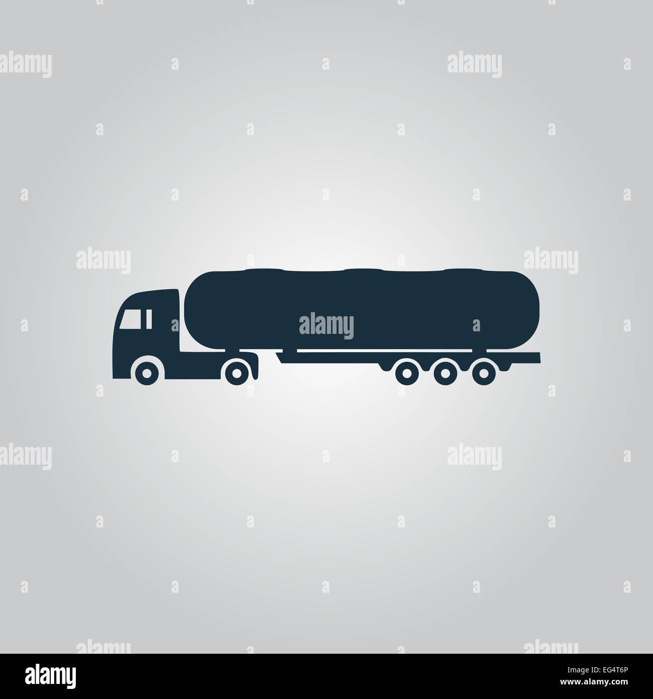 Tank car icon. Trailer Stock Photo - Alamy