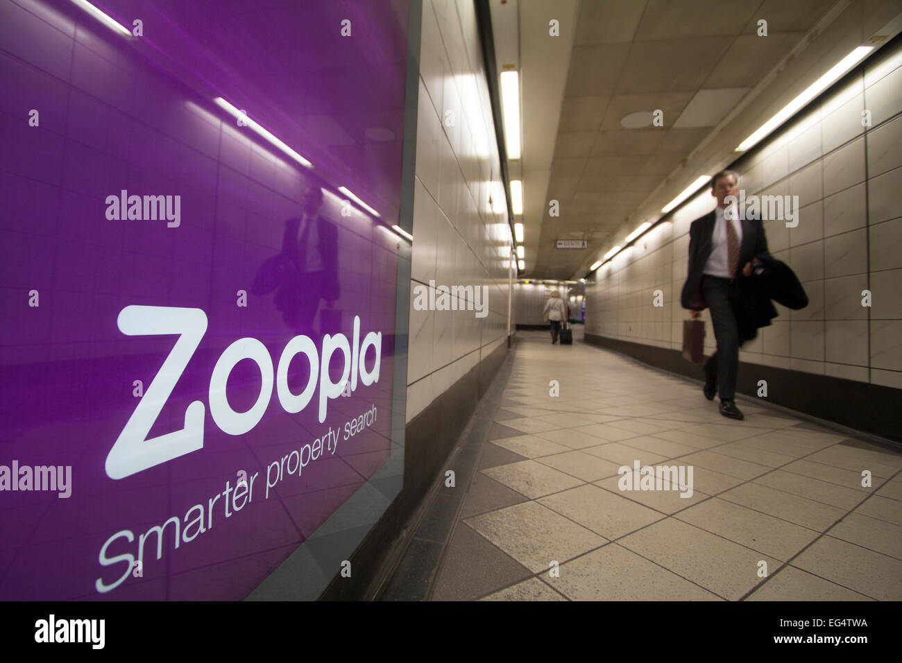 Zoopla property advert Stock Photo - Alamy
