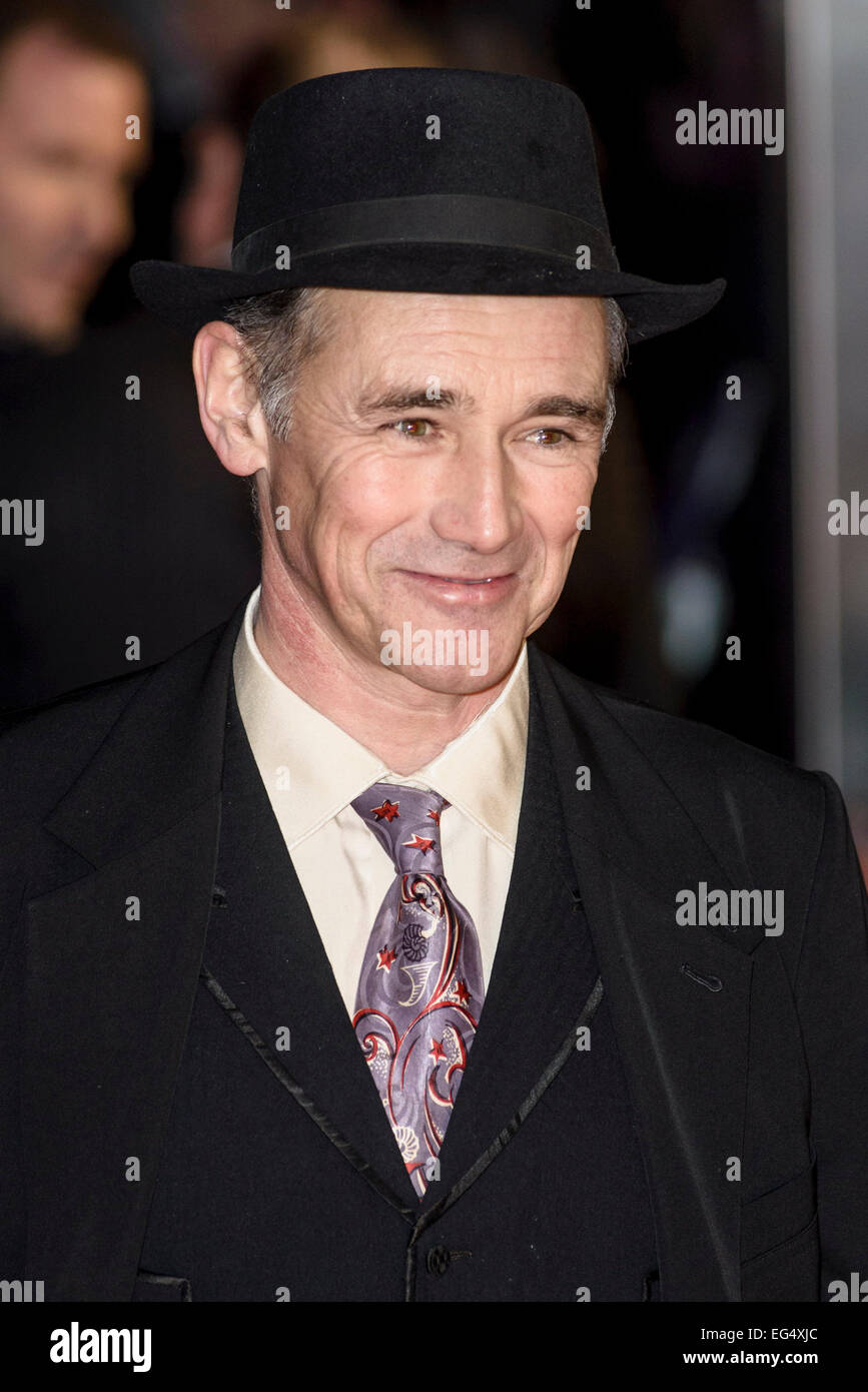 London, UK. 16th Feb, 2015. Mark Rylance attends the World Premiere of ...