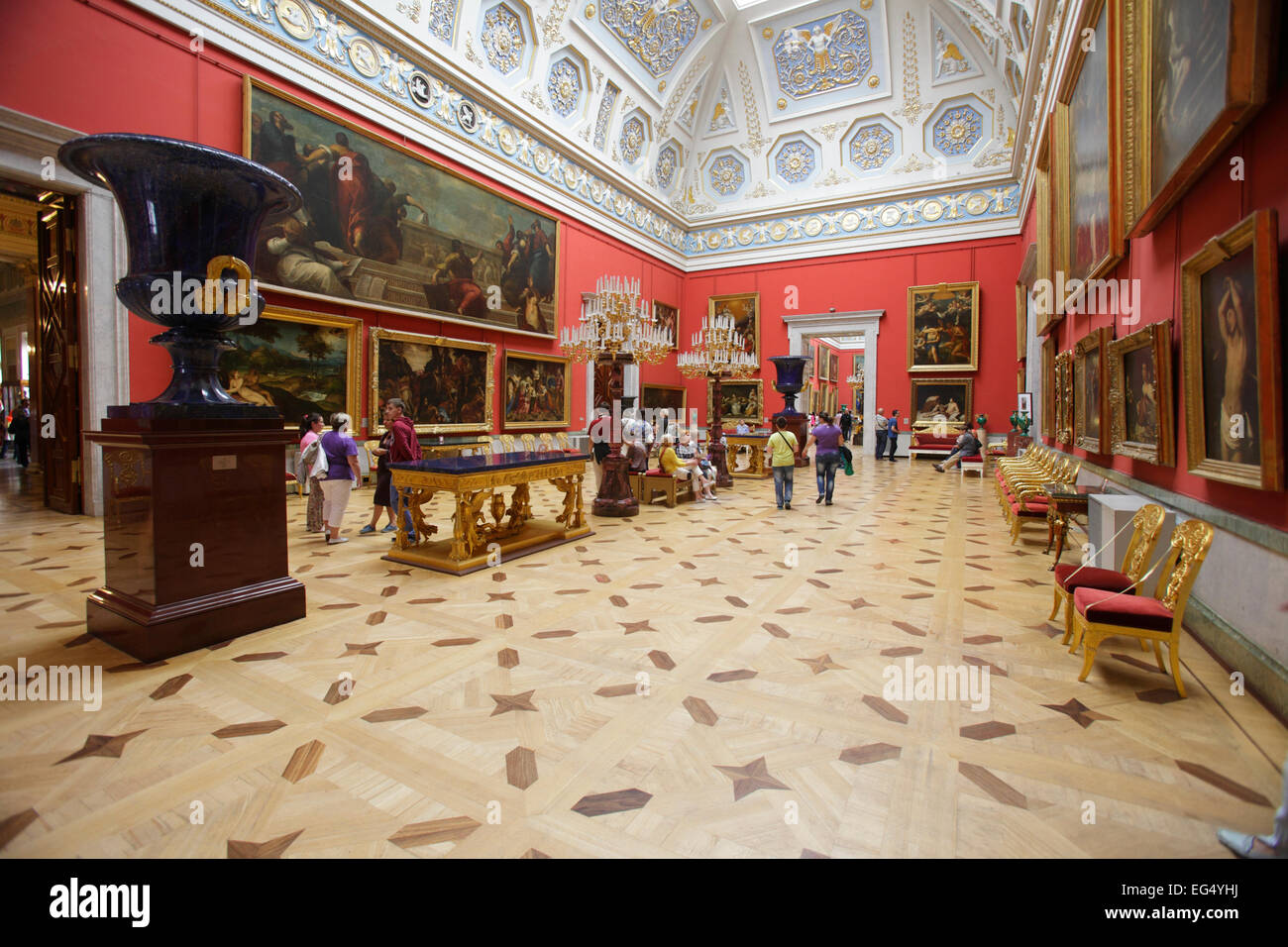 Artworks at Hermitage Museum, Saint Petersburg, Russia Stock Photo - Alamy