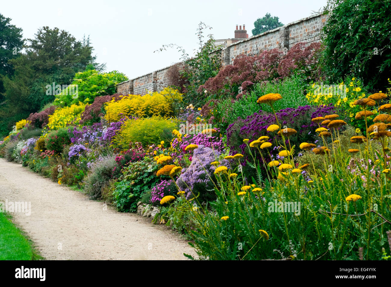 Herbaceous border path hi-res stock photography and images - Alamy