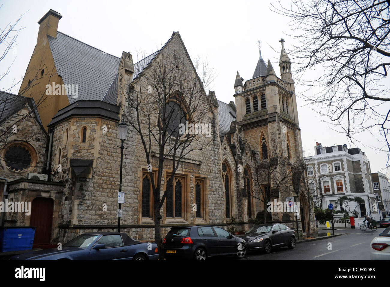 London, UK, 16 February 2015, St Mark's Orthodox Coptic Church ...