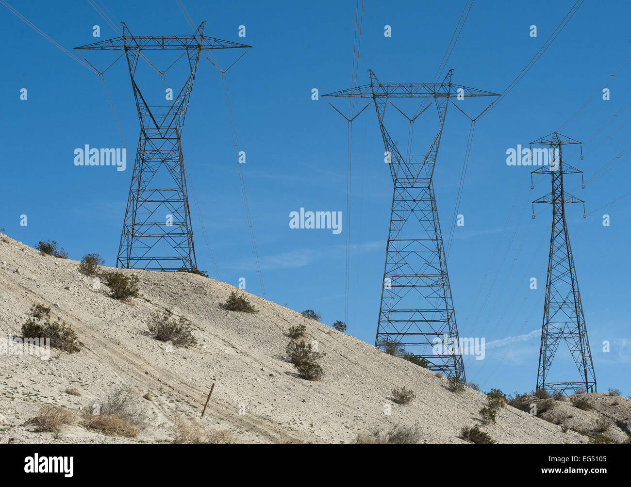High tension towers hi-res stock photography and images - Alamy