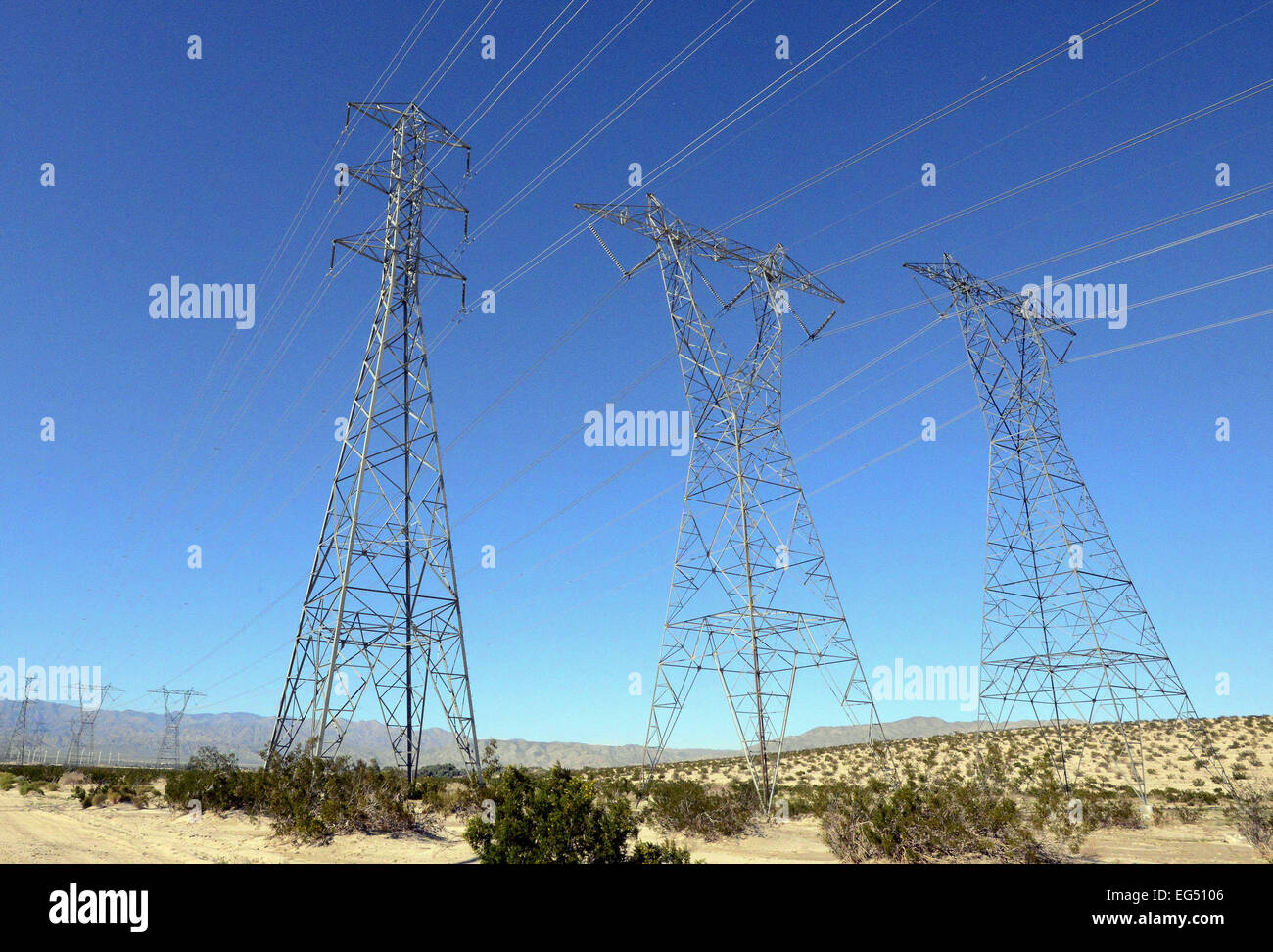 High tension towers hi-res stock photography and images - Alamy