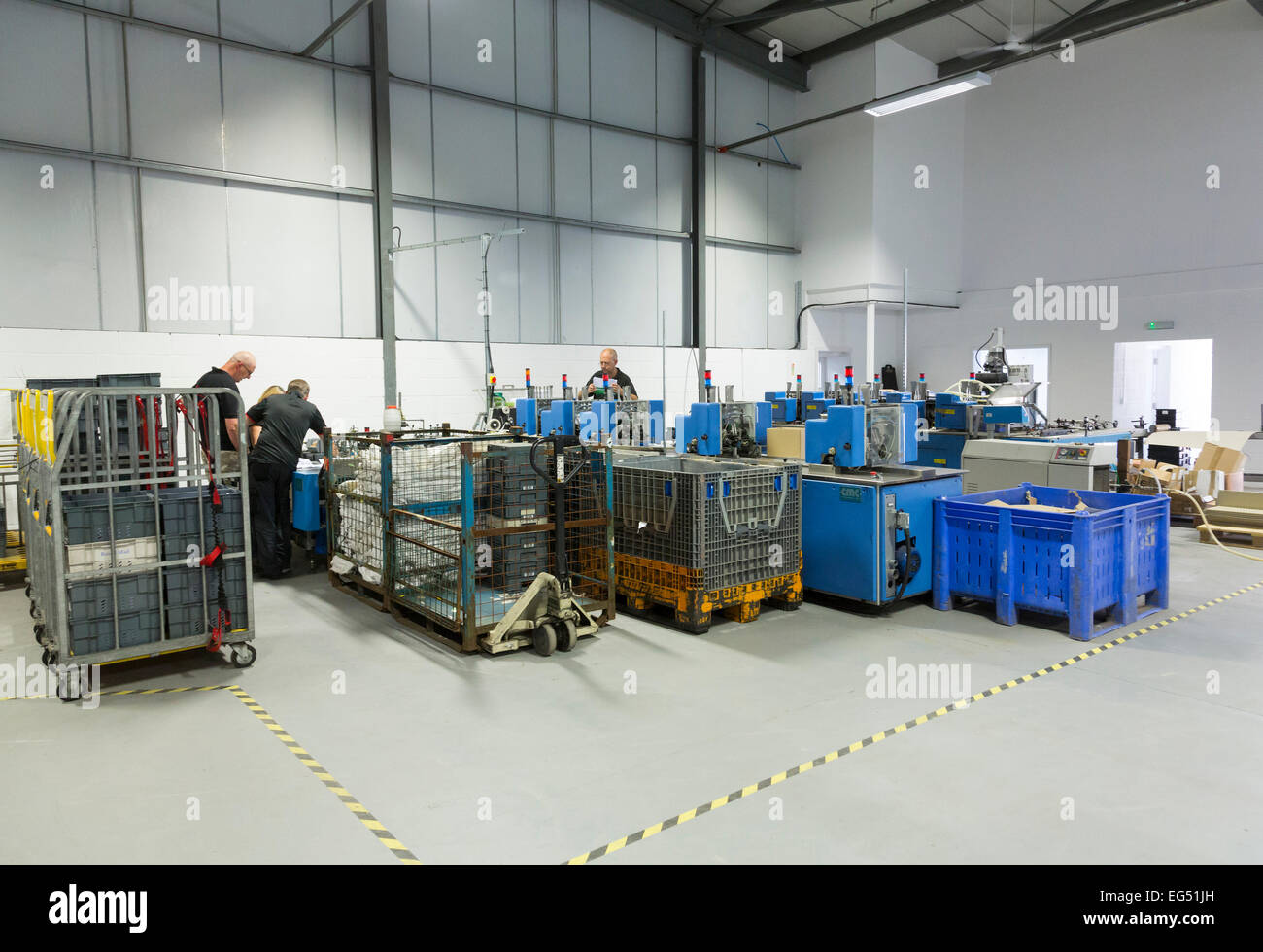 factory floor workplace in the UK Stock Photo - Alamy