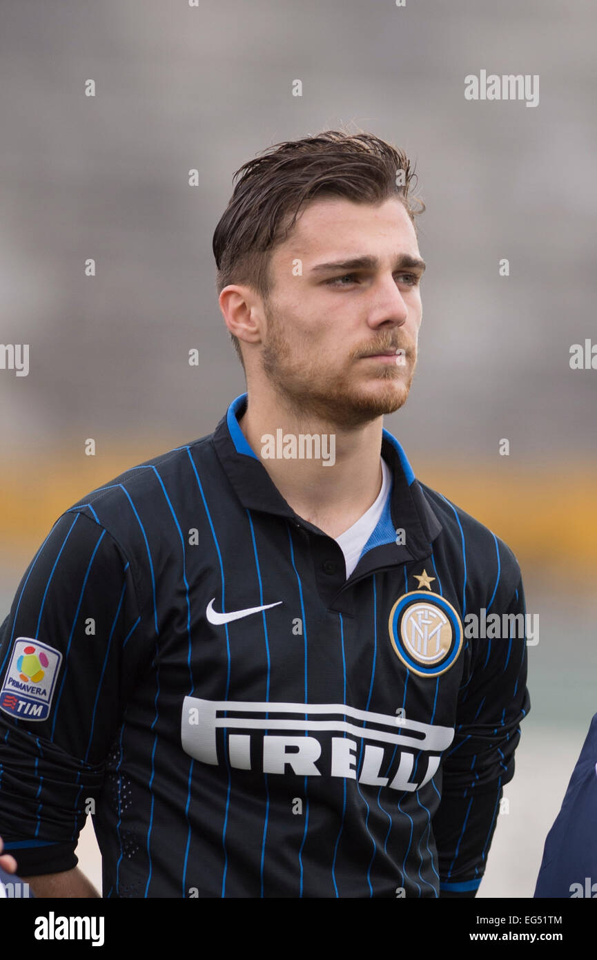 Pisa, Italy. 16th Feb, 2015. Michele Rocca (Inter) Football/Soccer ...