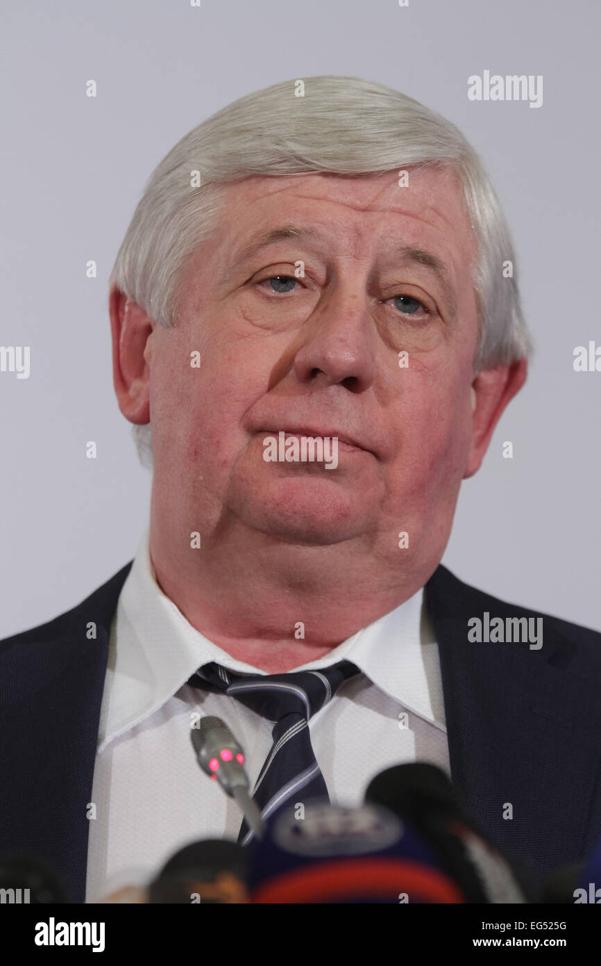 Kiev, Ukraine. 16th Feb, 2015. New Prosecutor General of Ukraine Viktor ...