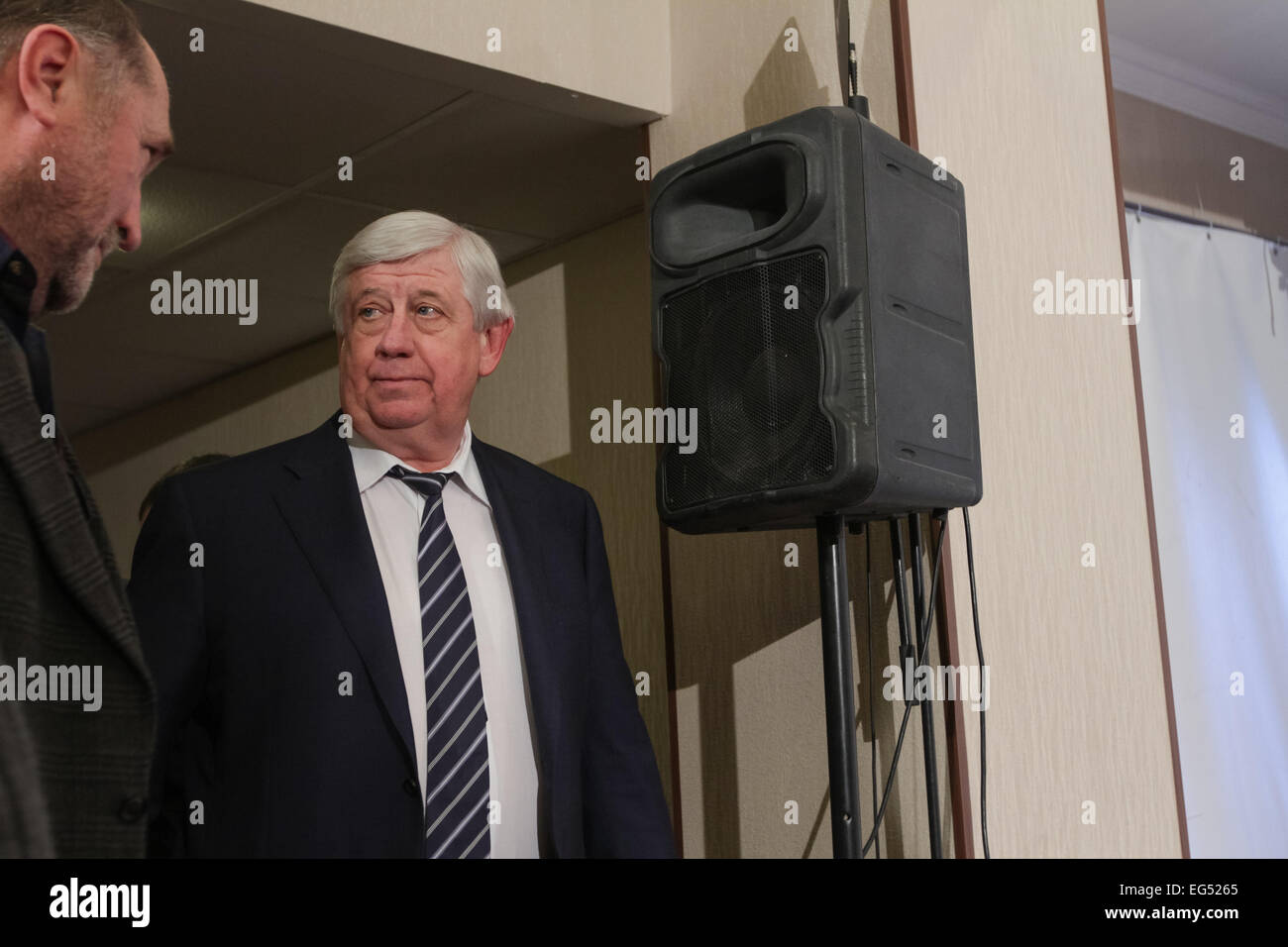 Kiev, Ukraine. 16th Feb, 2015. New Prosecutor General of Ukraine Viktor ...