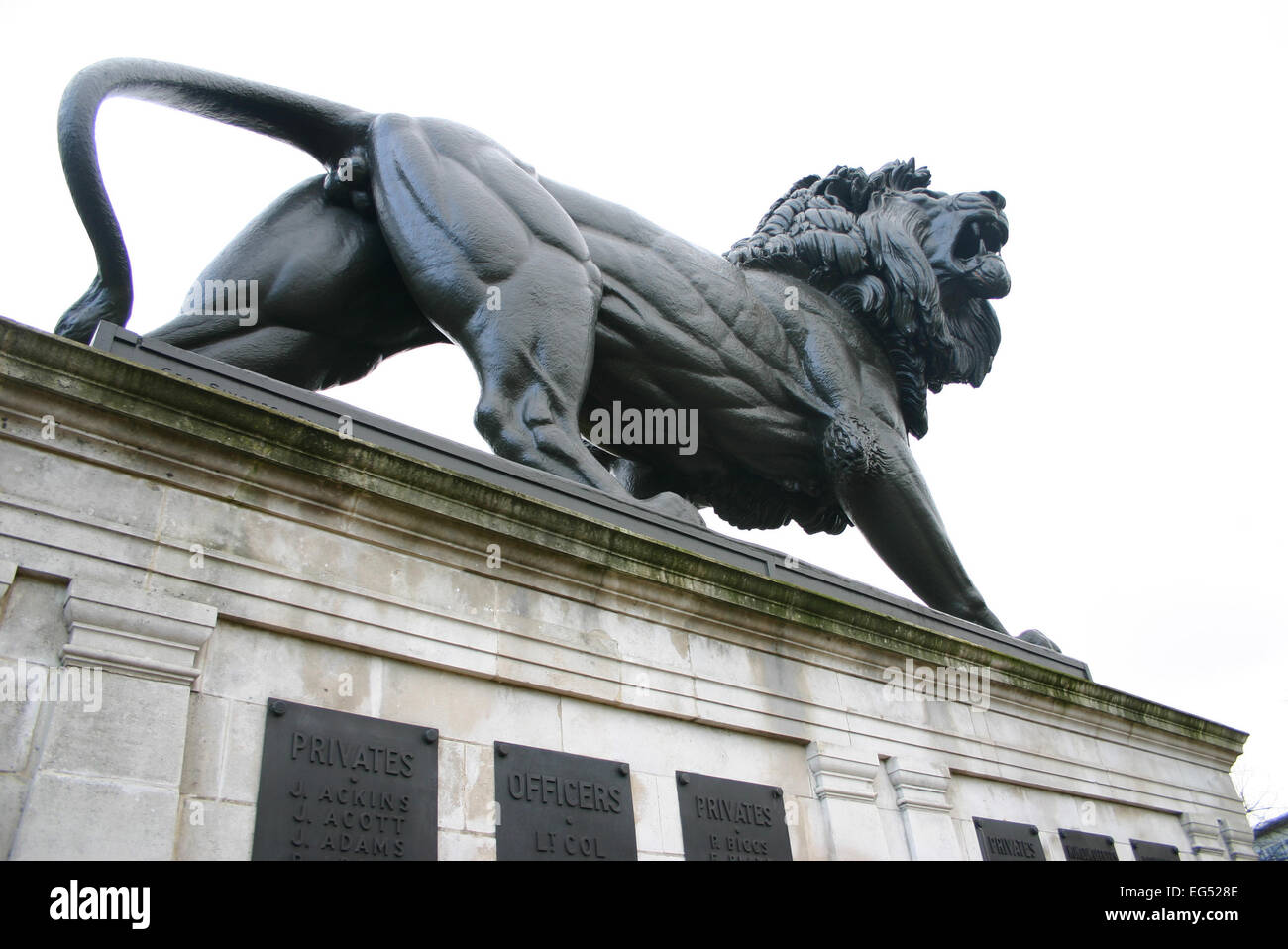 Maiwand lion statue hi-res stock photography and images - Alamy