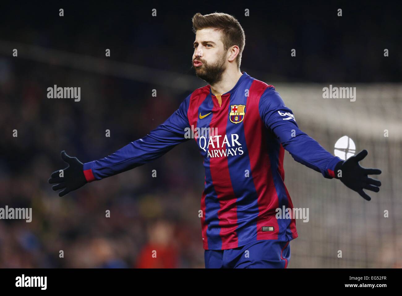 Gerard pique celebration hi-res stock photography and images - Alamy