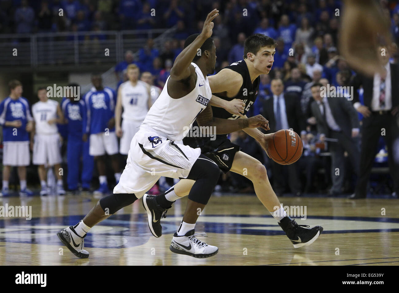 Omaha, Nebraska, USA. 17th Feb, 2015. Butler Bulldogs guard KELLEN ...