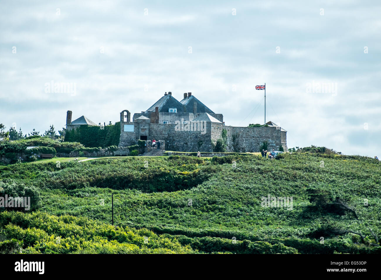 Star Castle Hotel on the Isles of Scilly Stock Photo - Alamy